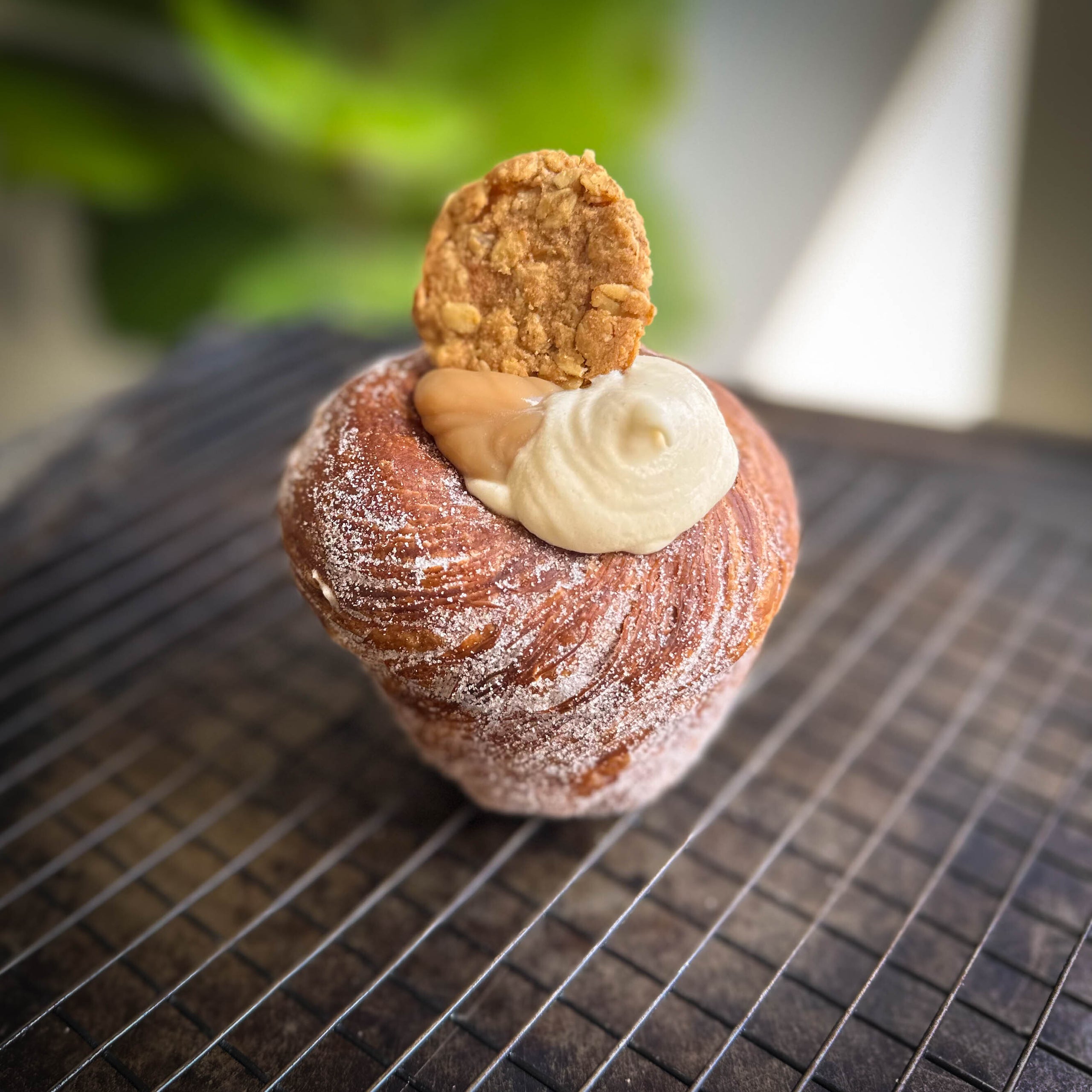Dulche de Leche (caramel) Cruffin | Sunshine Coast Sourdough Co
